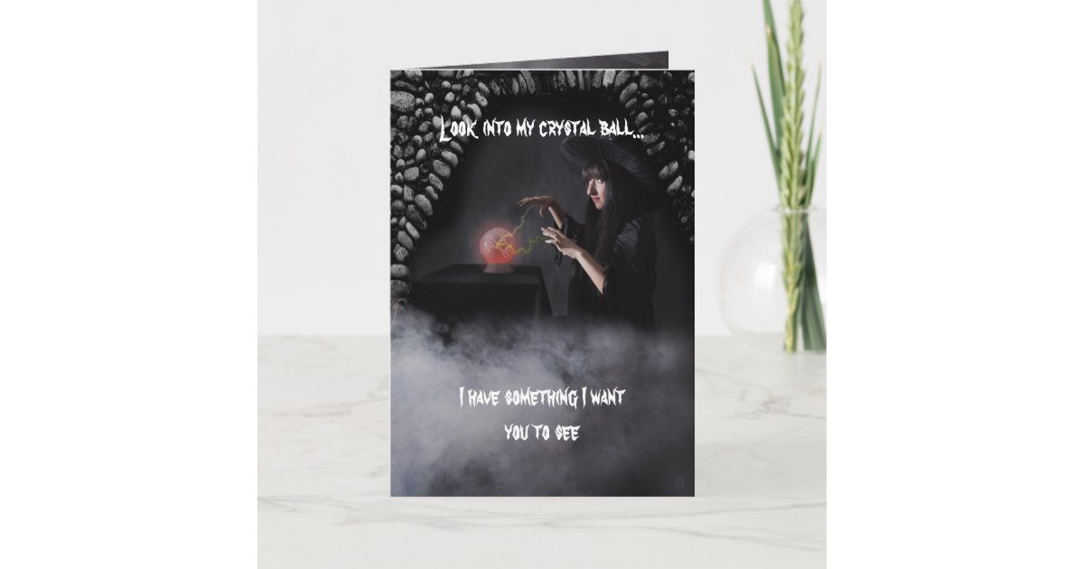 Witch's Birthday wish Card | Zazzle