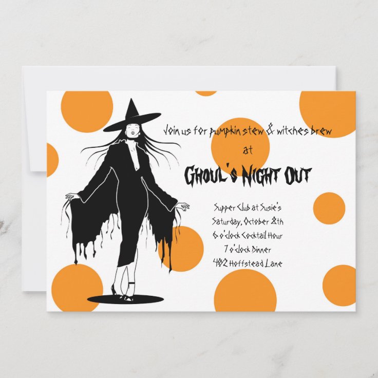 Witchy Woman Invitation | Zazzle