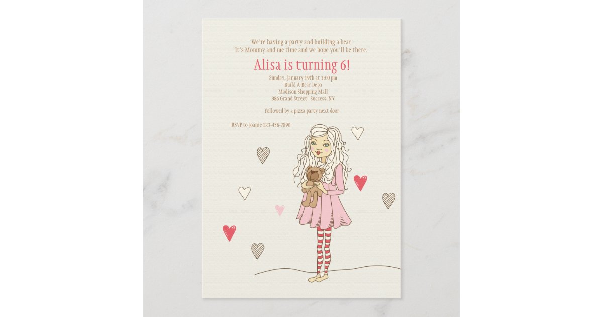 With My Best Friend Invitation | Zazzle.com