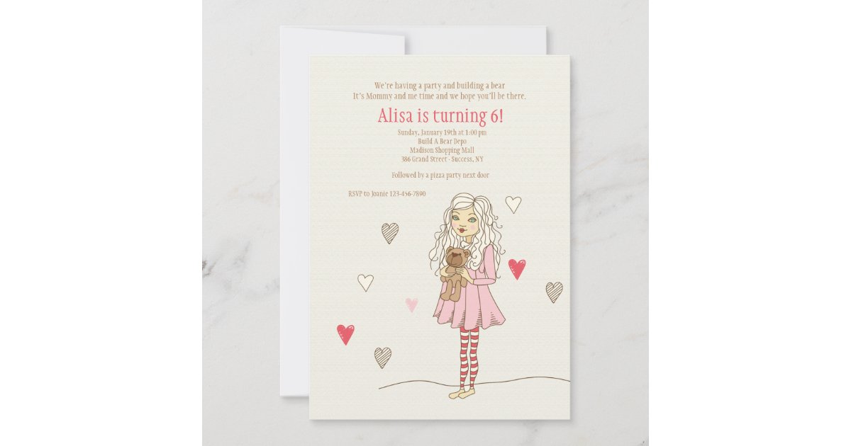 With My Best Friend Invitation | Zazzle