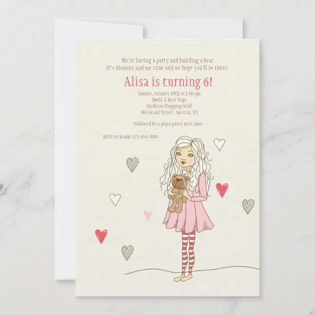 With My Best Friend Invitation | Zazzle