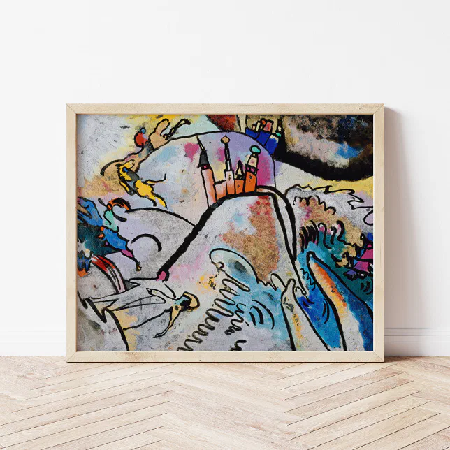 With Sun | Kandinsky Poster | Zazzle