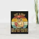 With The Tariff Funny Trump Fathers Day Card | Zazzle