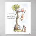 Without Pooh, The Adventure Would Be Impossible Po Poster | Zazzle