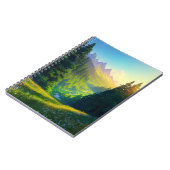Witnessing the Splendor of the Pine Sunrise Notebook | Zazzle