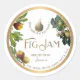 Witty Logo Design Elegant Fig Jam Preserves Classi Classic Round ...