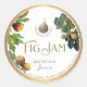 Witty Logo Design Elegant Fig Jam Preserves Classi Classic Round ...