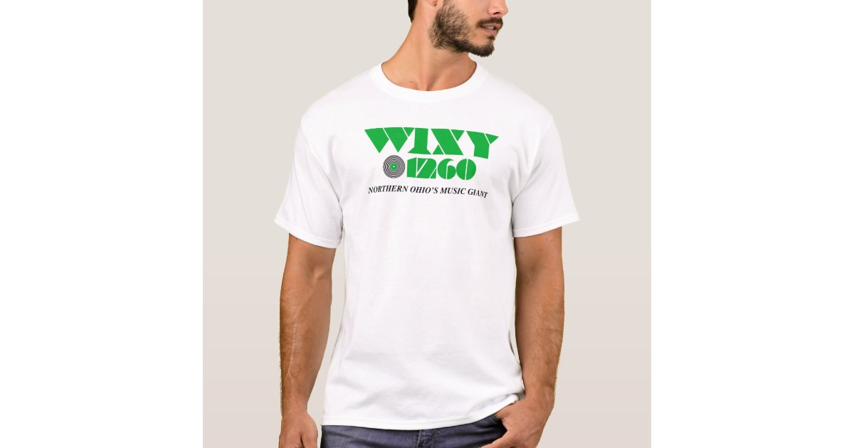 WIXY 1260 Cleveland 1970's Logo T-Shirt | Zazzle