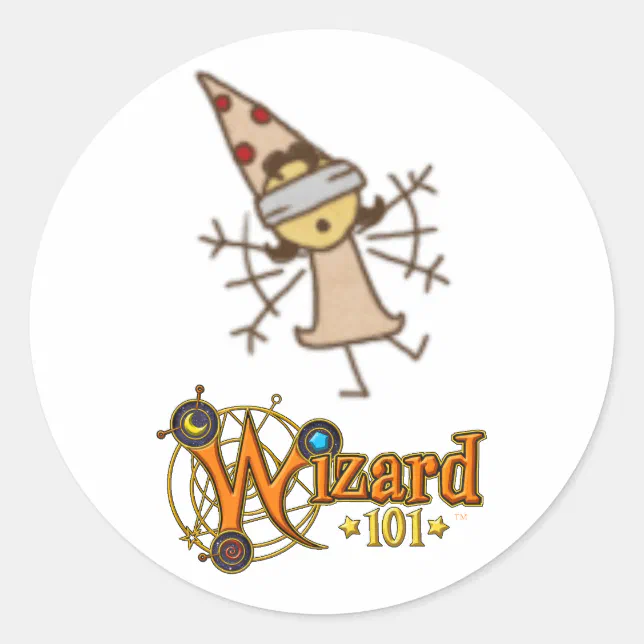 Wizard101 Balance Doodle Stickers | Zazzle
