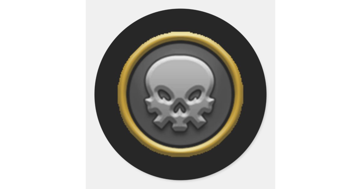 Wizard101 Death School Sticker | Zazzle