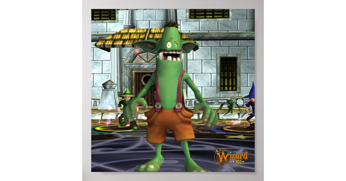 Wizard101 Gobbler Poster | Zazzle