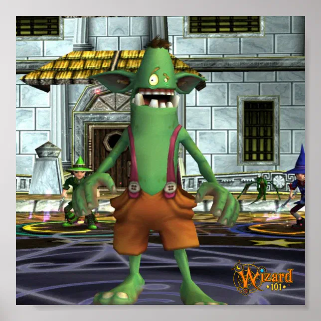 Wizard101 Gobbler Poster | Zazzle