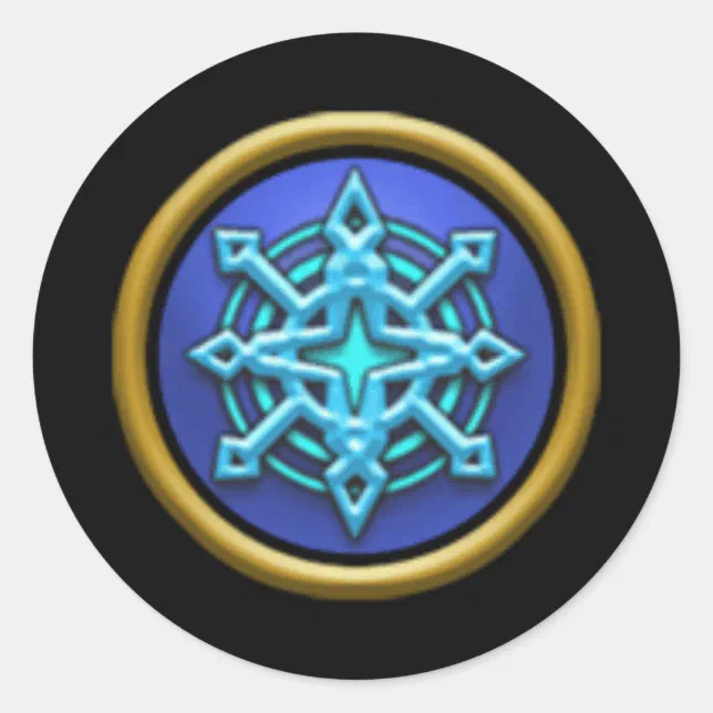 Wizard101 Ice School Stickers | Zazzle