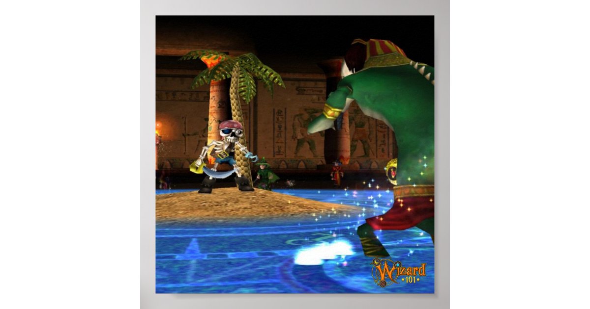 Wizard101 Krokotopia Poster | Zazzle