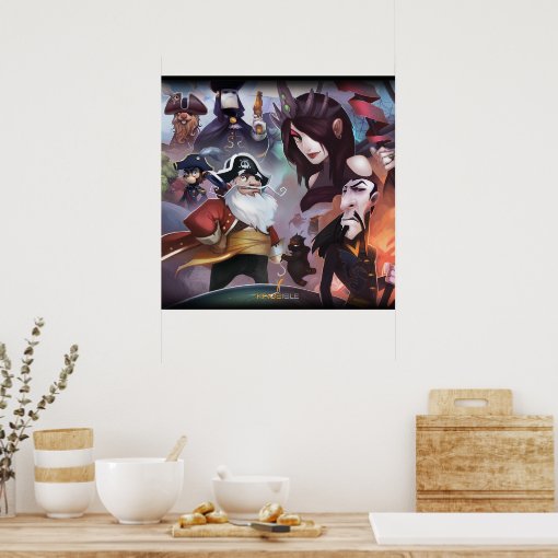Wizard101 Pirate101 Combination Poster | Zazzle
