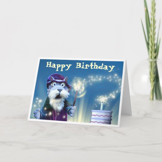 Wizard Birthday Card | Zazzle.com