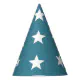 Wizard Merlin Magician Blue Birthday Party Hat | Zazzle