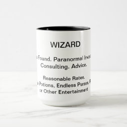 Wizard mug | Zazzle