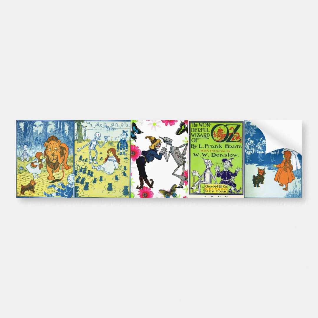 Wizard of Oz Bumper Sticker | Zazzle