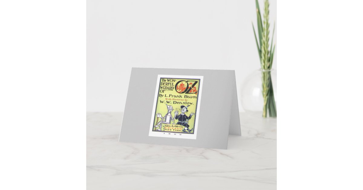 Wizard of Oz Card | Zazzle