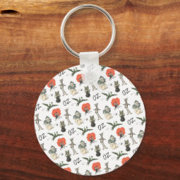 Wizard of Oz Characters Keychain | Zazzle