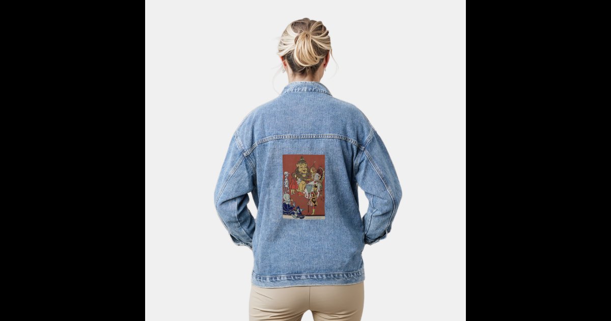Wizard of Oz Denim Jacket | Zazzle