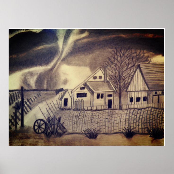 WIZARD OF OZ GALE FARM poster | Zazzle