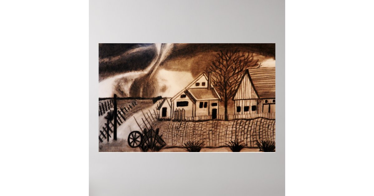 WIZARD OF OZ GALE FARM POSTER | Zazzle