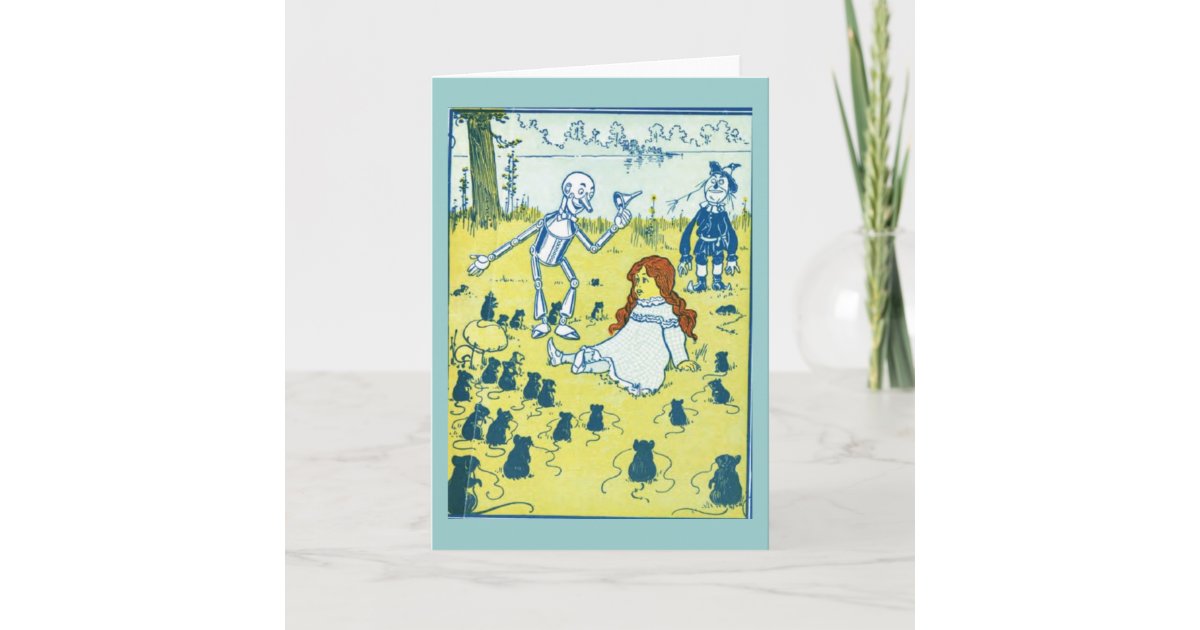 Wizard of Oz Greeting Card | Zazzle