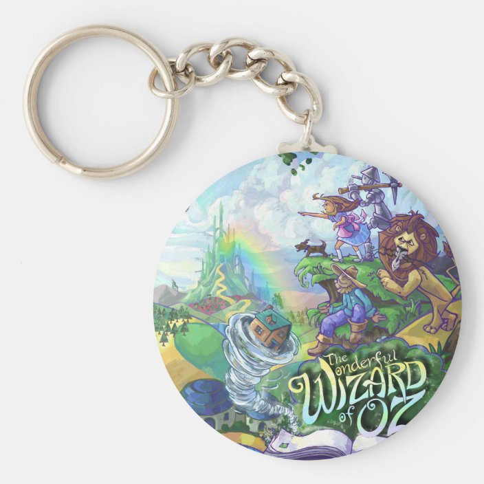 Wizard of Oz Keychain | Zazzle.com