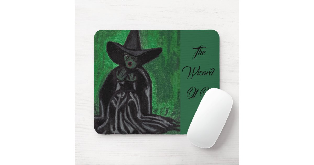 WIZARD OF OZ MELTING WITCH MOUSE PAD | Zazzle