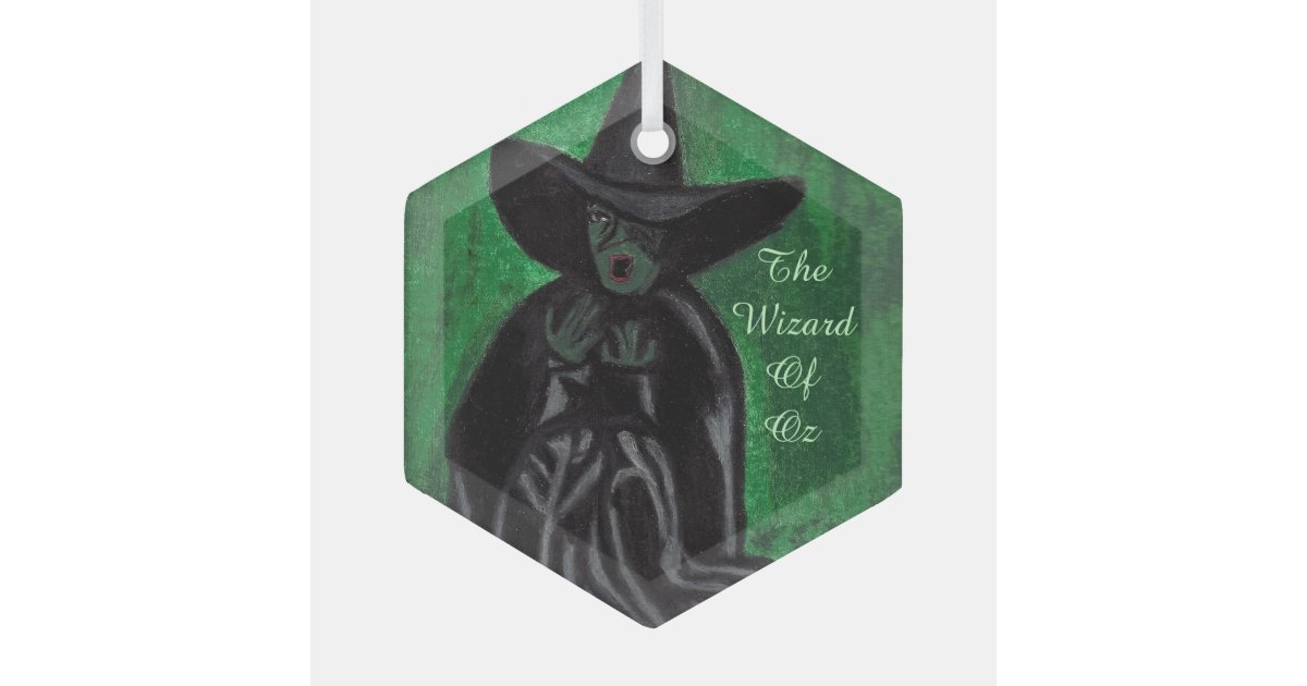 WIZARD OF OZ MELTING WITCH Ornament | Zazzle