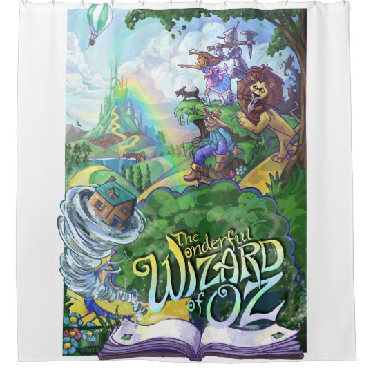 Wizard of Oz Shower Curtain | Zazzle.com