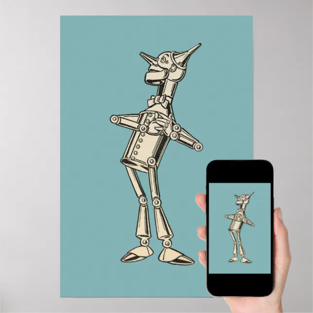 Wizard of Oz Tin Man Poster | Zazzle