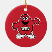 WKU Big Red Ceramic Ornament | Zazzle