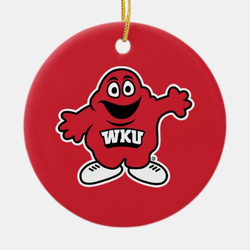 WKU Big Red Ceramic Ornament | Zazzle