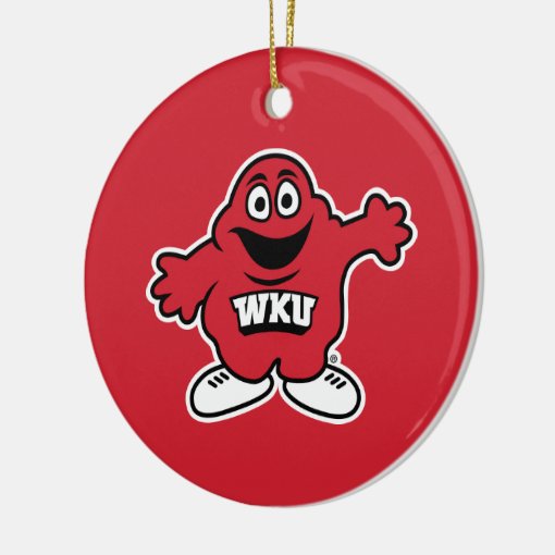 WKU Big Red Ceramic Ornament | Zazzle
