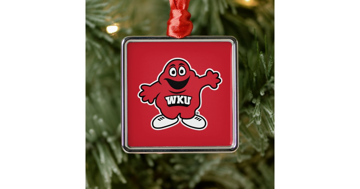 WKU Big Red Metal Ornament | Zazzle
