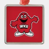 WKU Big Red Metal Ornament | Zazzle