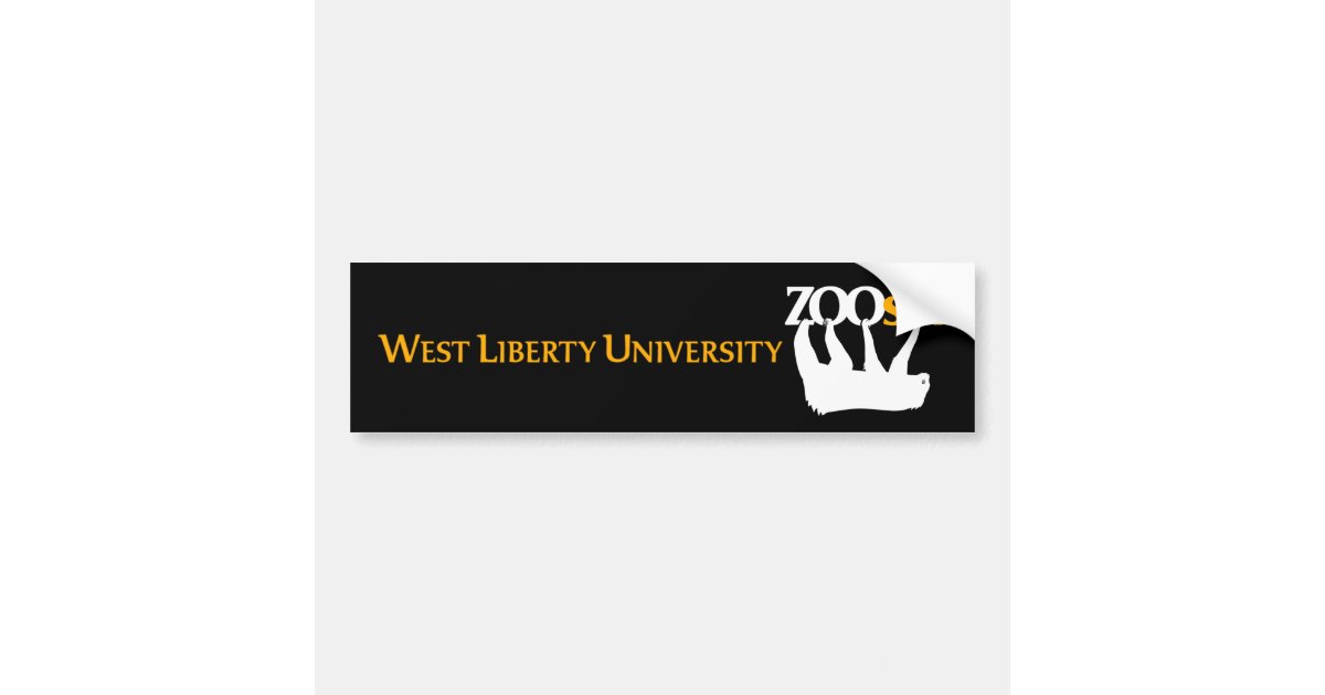 WLU Zoo Sci Bumper Sticker | Zazzle