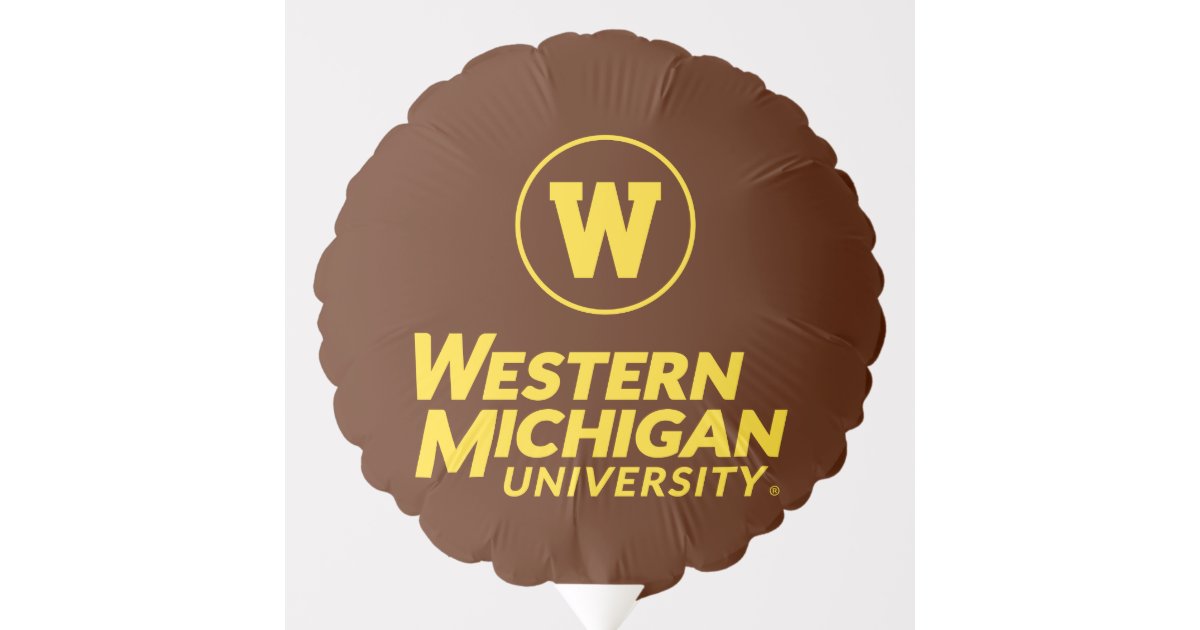 WMU | Circle Logo Balloon | Zazzle