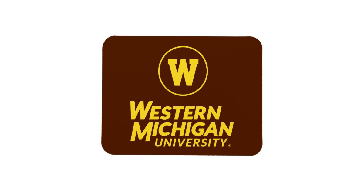 WMU | Circle Logo Magnet | Zazzle