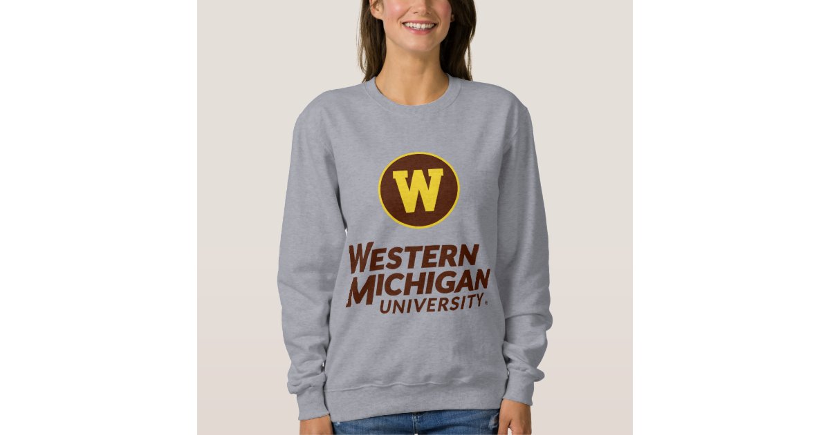 WMU | Circle Logo Sweatshirt | Zazzle