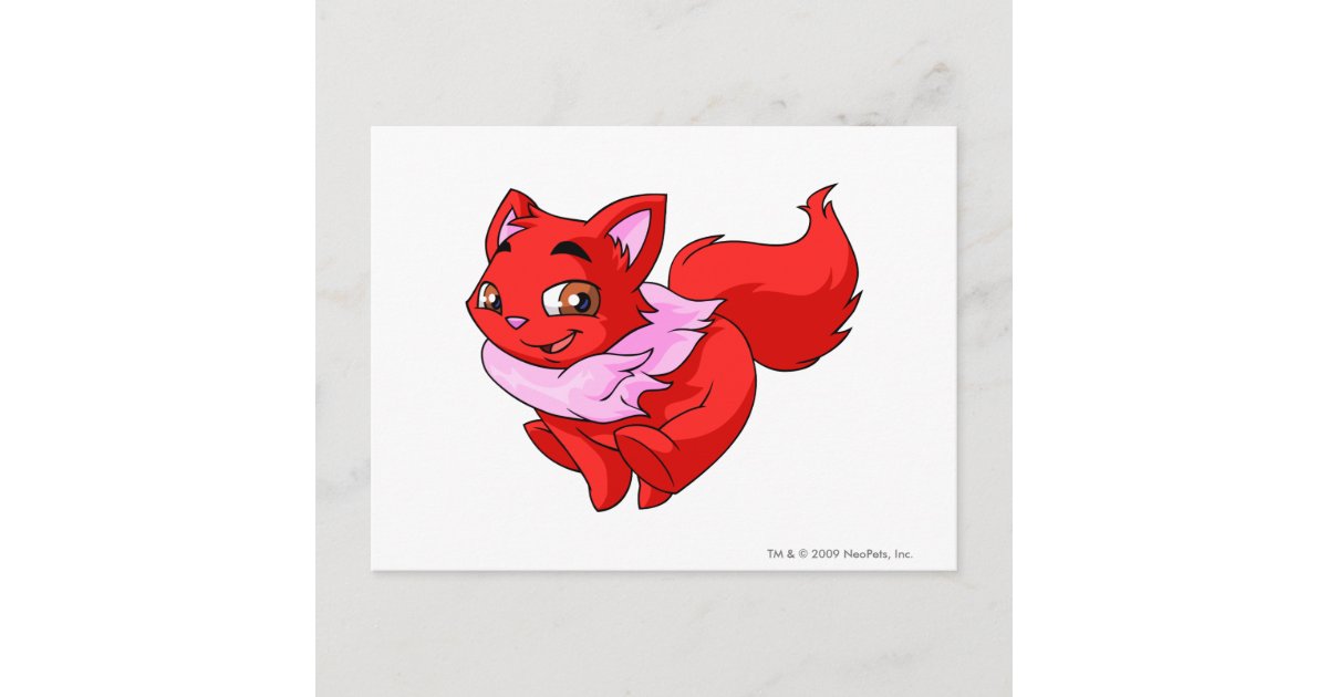 Wocky Red Postcard | Zazzle