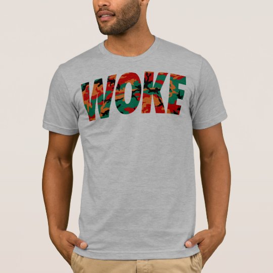 WOKE T-Shirt | Zazzle.com