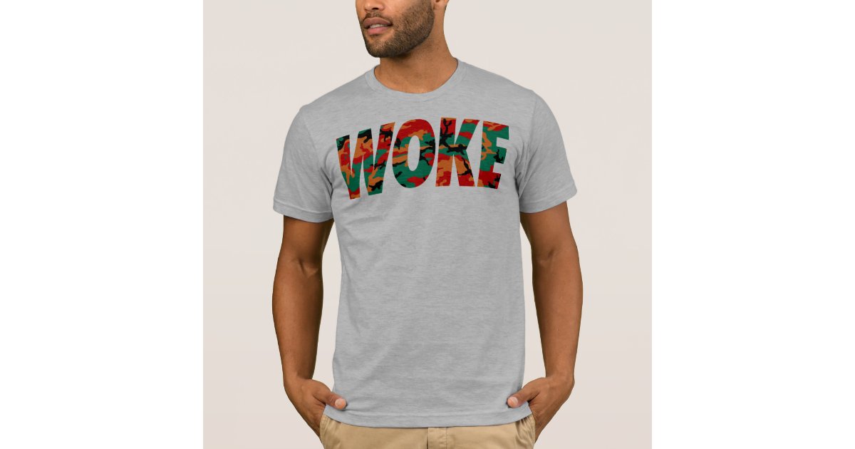 WOKE T-Shirt | Zazzle