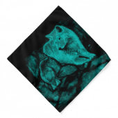 Wolf and Raven in the Night Bandana | Zazzle