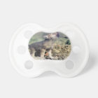 Howling Gray Wolf with Natural Markings Pacifier | Zazzle.com