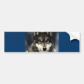 Wolf Bumper Sticker | Zazzle