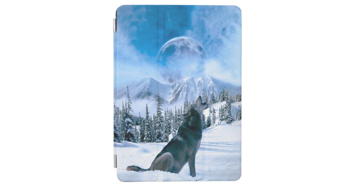 Wolf Call iPad Air Cover | Zazzle